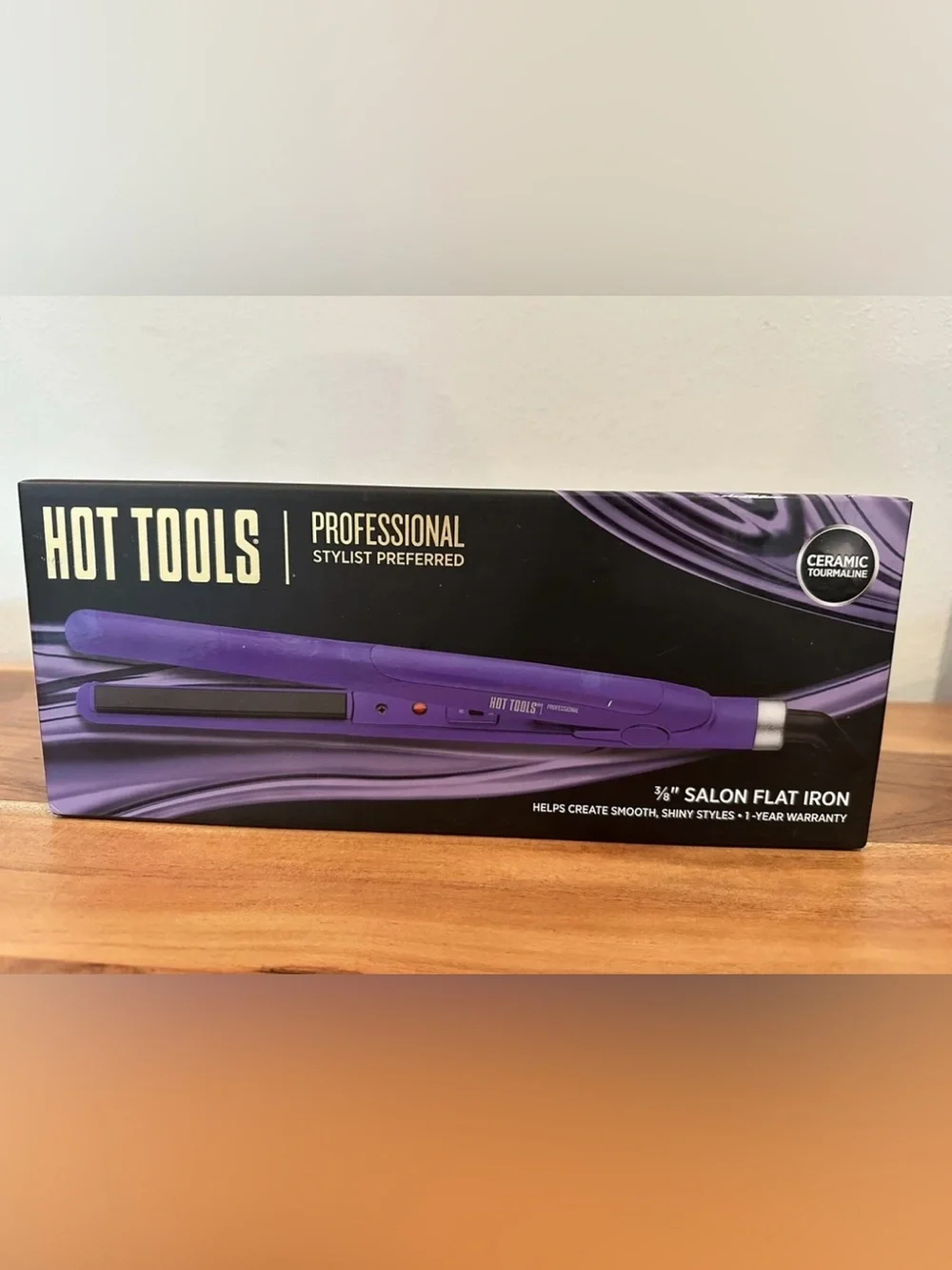 Hot Tools | Hair | Hot Tools Purple Ceramic Tourmaline 38 Salon Flat ...